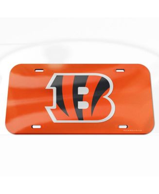 Wincraft Cincinnati Bengals Logo Crystal Mirror License Plate - Macy's