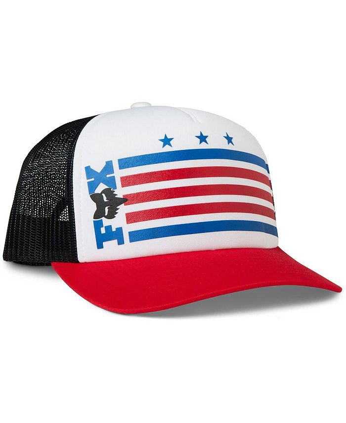Fox Men's White, Red Unity Snapback Hat - Macy's