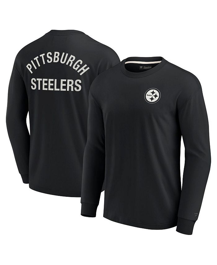Fanatics Signature Men's and Women's Black Pittsburgh Steelers Super ...