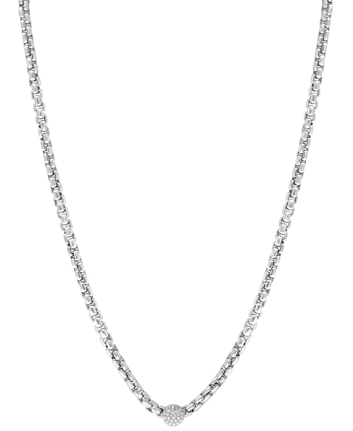 Click here for Effy Diamond Cluster 18 Pendant Necklace (1/10 ct.... prices