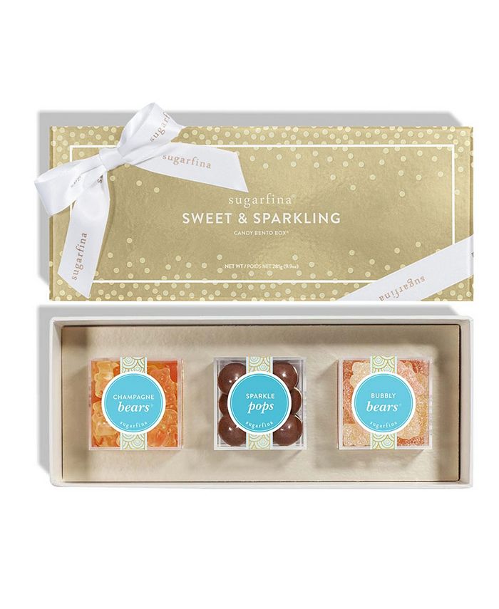 Sugarfina Sweet & Sparkling 3 Piece Candy Bento Box - Macy's