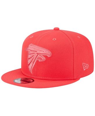 Men's New Era Red Atlanta Falcons Color Pack Brights 9FIFTY Snapback ...