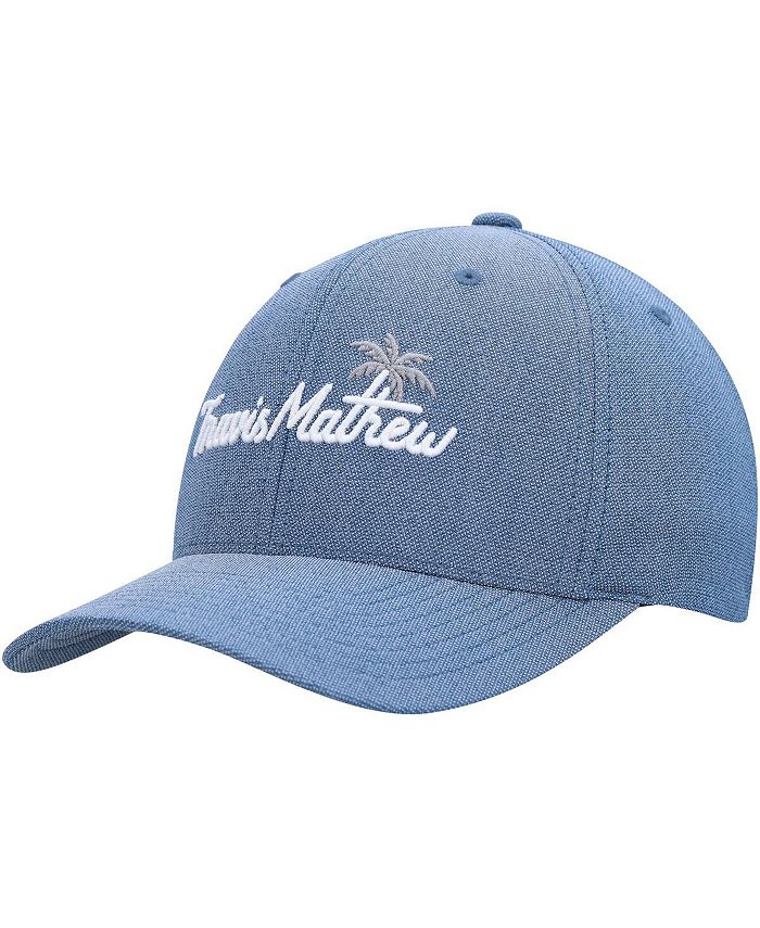 Travis Mathew Men's Heather Royal Bay Islands Snapback Hat - Macy's