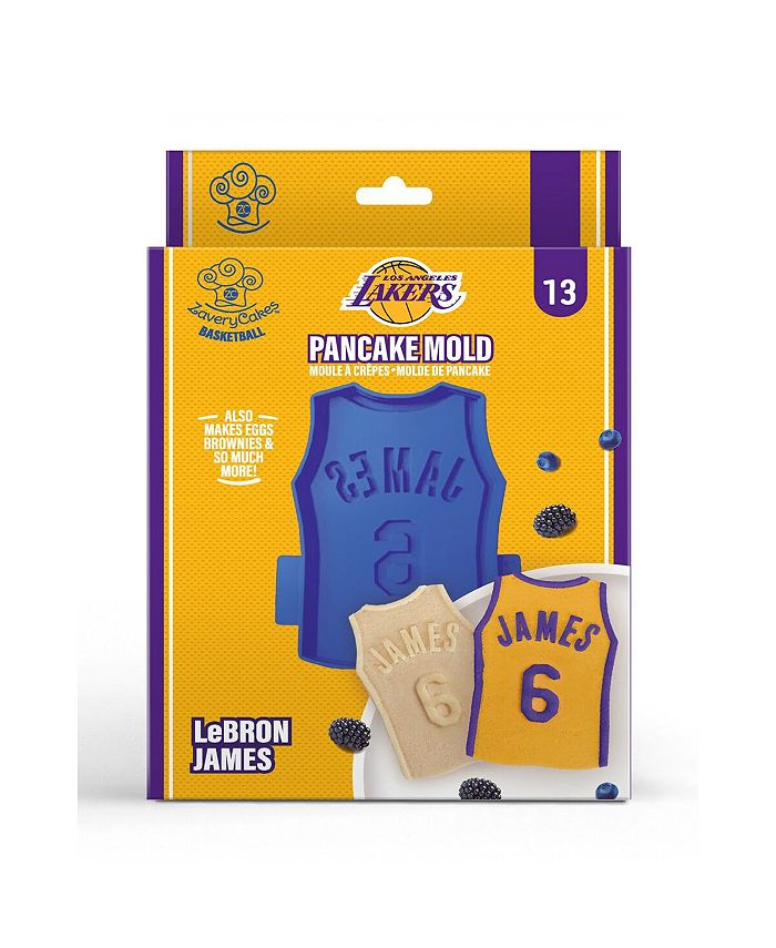 ZaveryCakes LeBron James Los Angeles Lakers Player Signature Food Mold ...