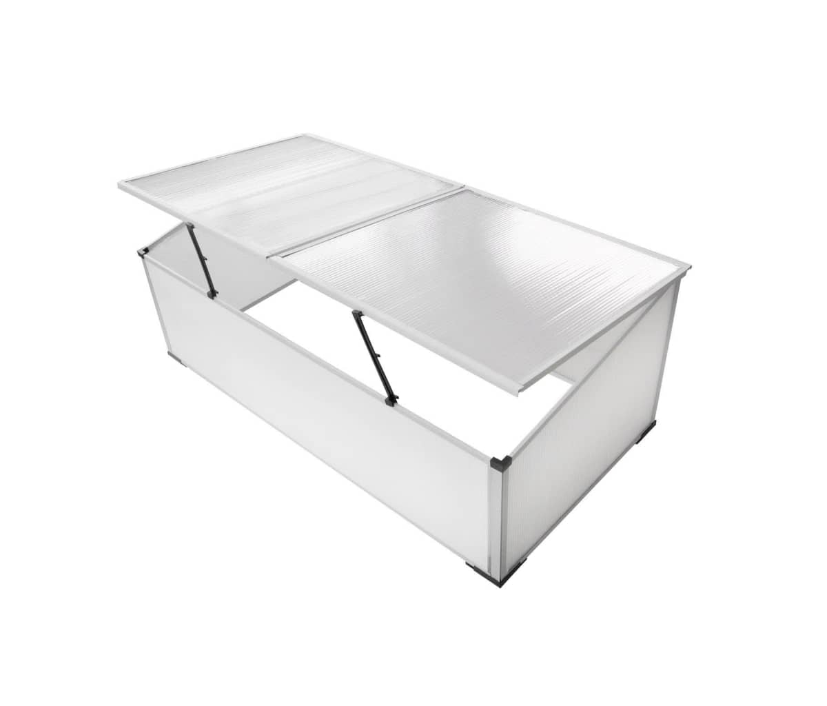 Click here for vidaXL Cold Frame 2 Lids 3 7 x 1 4 x 1 10 prices