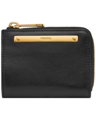 Fossil Liza Leather L Zip Wallet - Macy's
