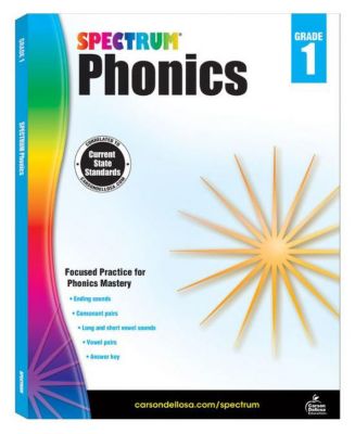 Spectrum Phonics, Grade 1 by Spectrum Compiler - Macy's