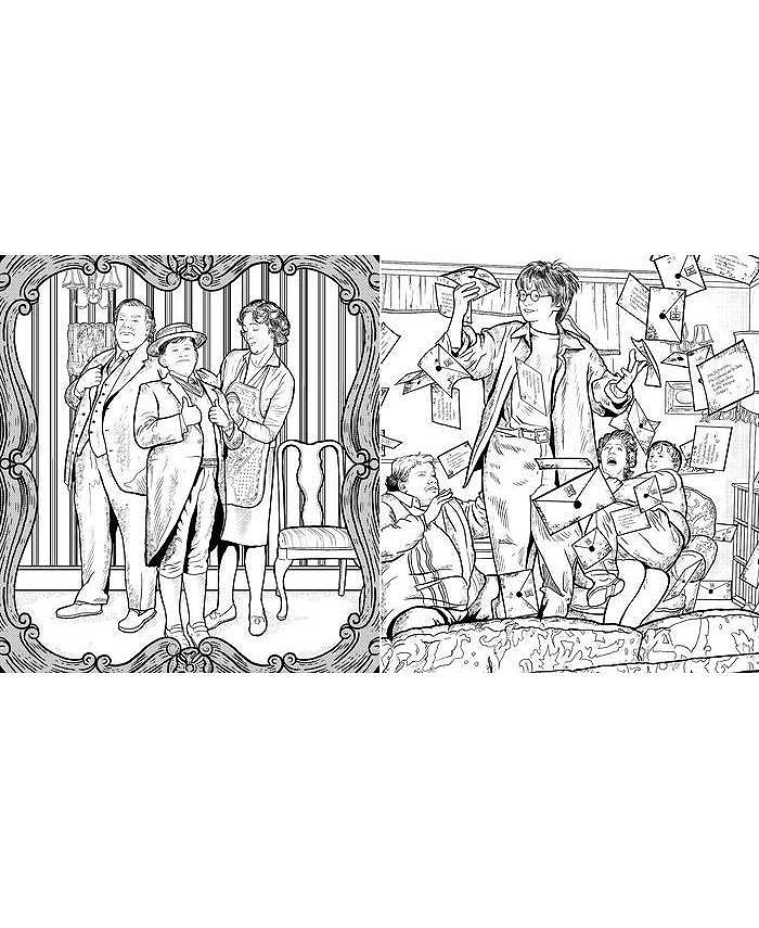 Barnes And Noble Harry Potter Coloring Wizardry By Insight Editions Macys