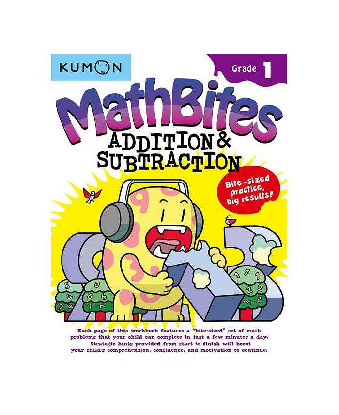 Barnes & Noble MathBites- Grade 1 Addition Subtraction by Kumon ...