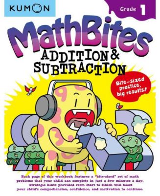 MathBites- Grade 1 Addition Subtraction by Kumon Publishing - Macy's