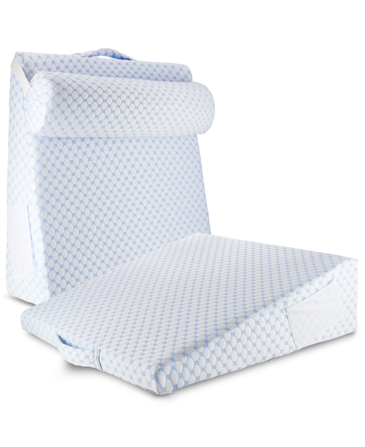 Click here for Nestl 7.5 Cooling Foam Wedge Pillow with Bolster P... prices