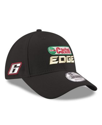 Men's New Era Black Brad Keselowski Castrol Edge 9FORTY Sponsor ...