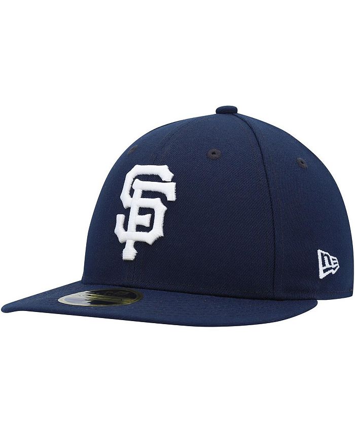 New Era Men's Navy San Francisco Giants Oceanside Low Profile 59FIFTY ...