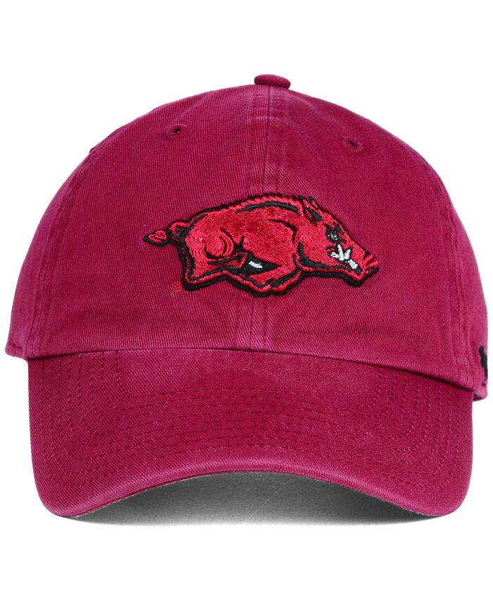 '47 Brand Arkansas Razorbacks Clean-Up Cap - Macy's