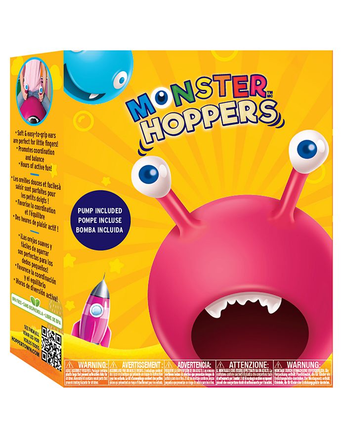 Farm Hoppers Monster Ride-On Child Inflatable Bounce Toy - Macy's
