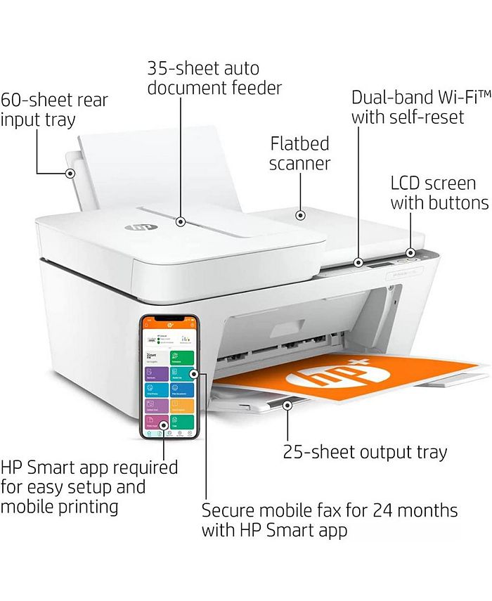 HP Deskjet All-In-One Color Inkjet Printer - Macy's