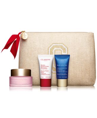 Clarins 4-Pc. Multi-Active Skincare Starter Set for Glowing Skin - Macy's