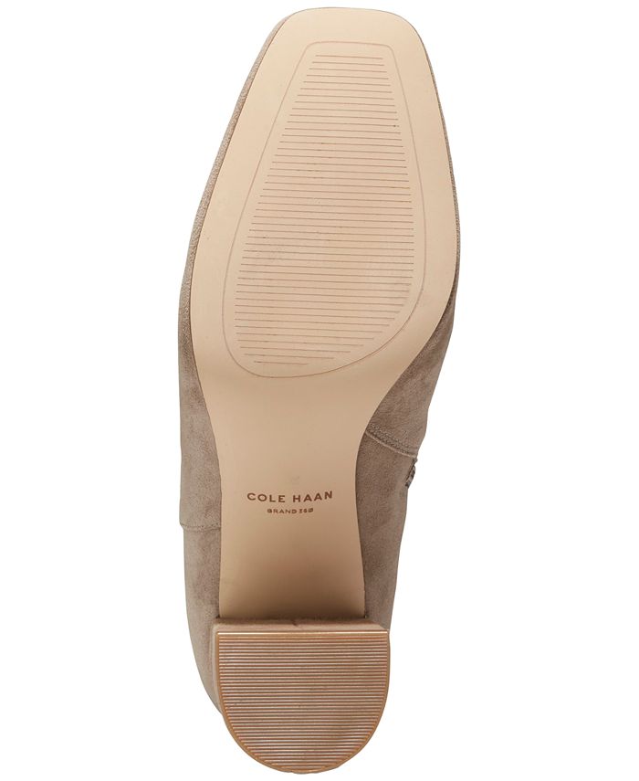 Cole Haan Women's Chrystie Square-Toe Block-Heel Booties - Macy's