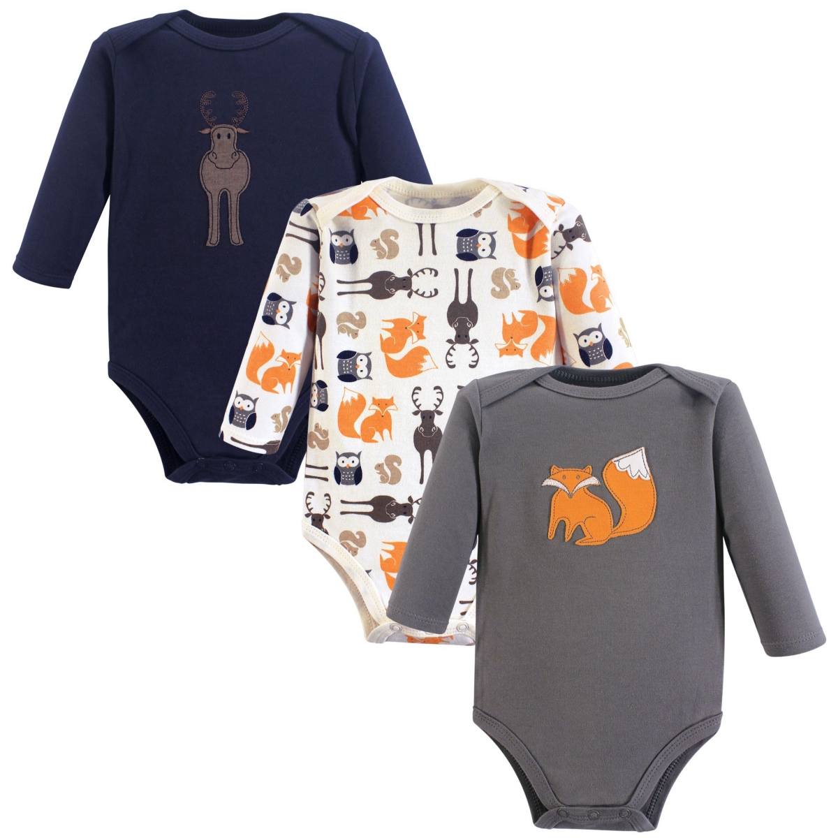 Click here for Hudson Baby Baby Boys Hudson Cotton Long-Sleeve Bo... prices