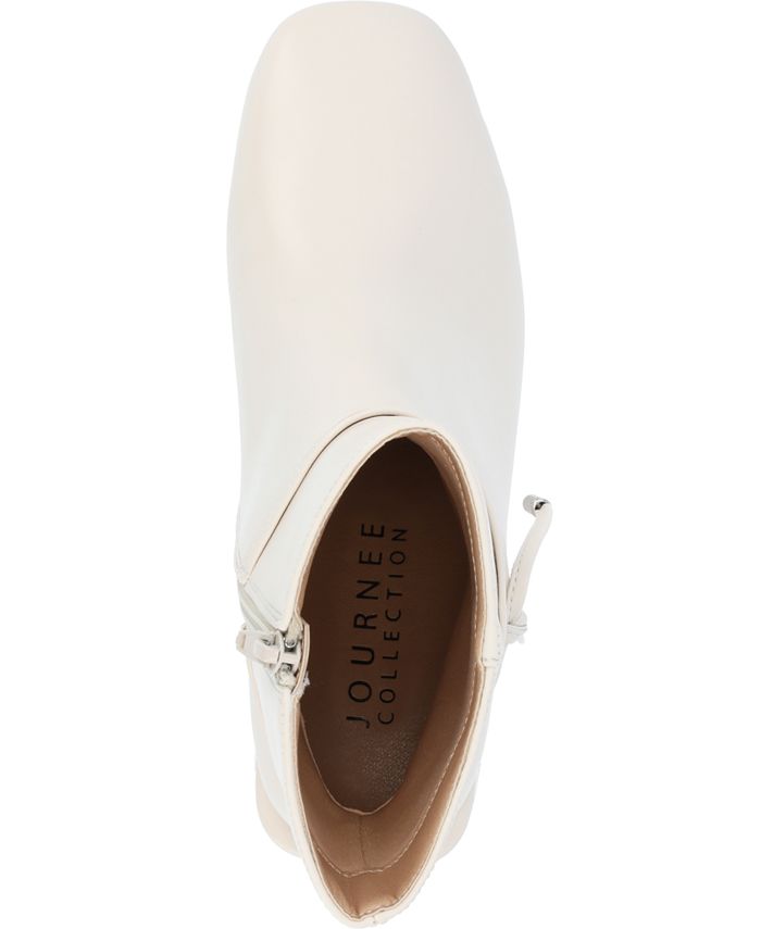 Journee Collection Women's Beverley Block Heel Booties - Macy's