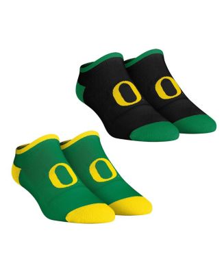 Women's Rock 'Em Socks Oregon Ducks Core Team 2-Pack Low Cut Ankle Sock ...