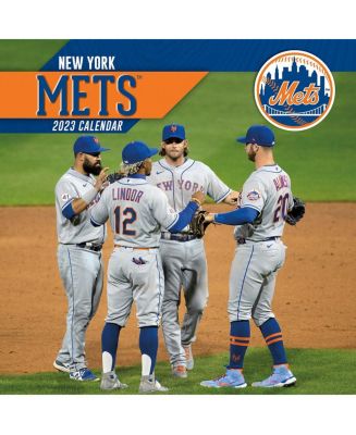 Turner Licensing New York Mets 2023 12" x 12" Team Wall Calendar - Macy's