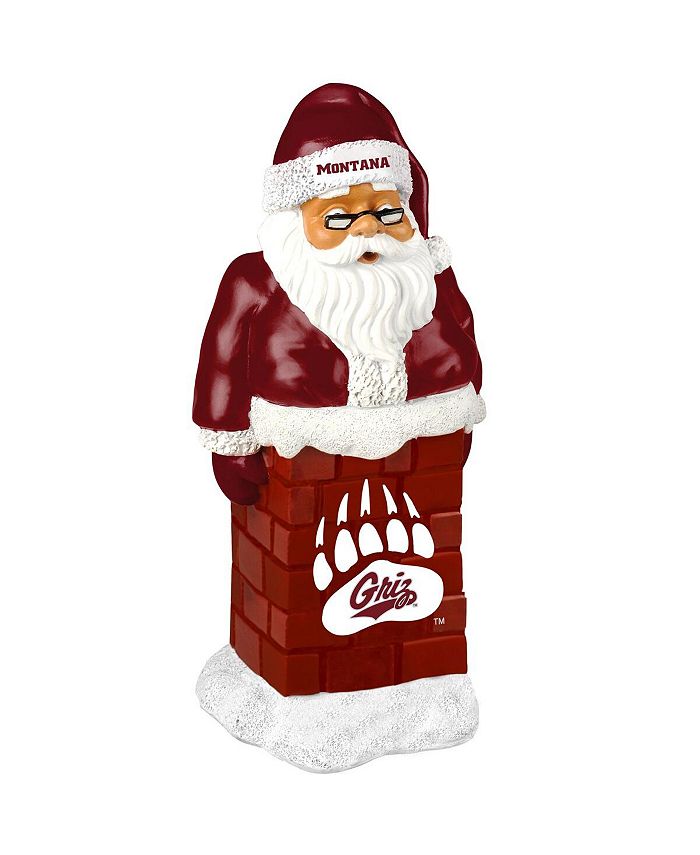 FOCO Montana Grizzlies Santa with Chimney - Macy's