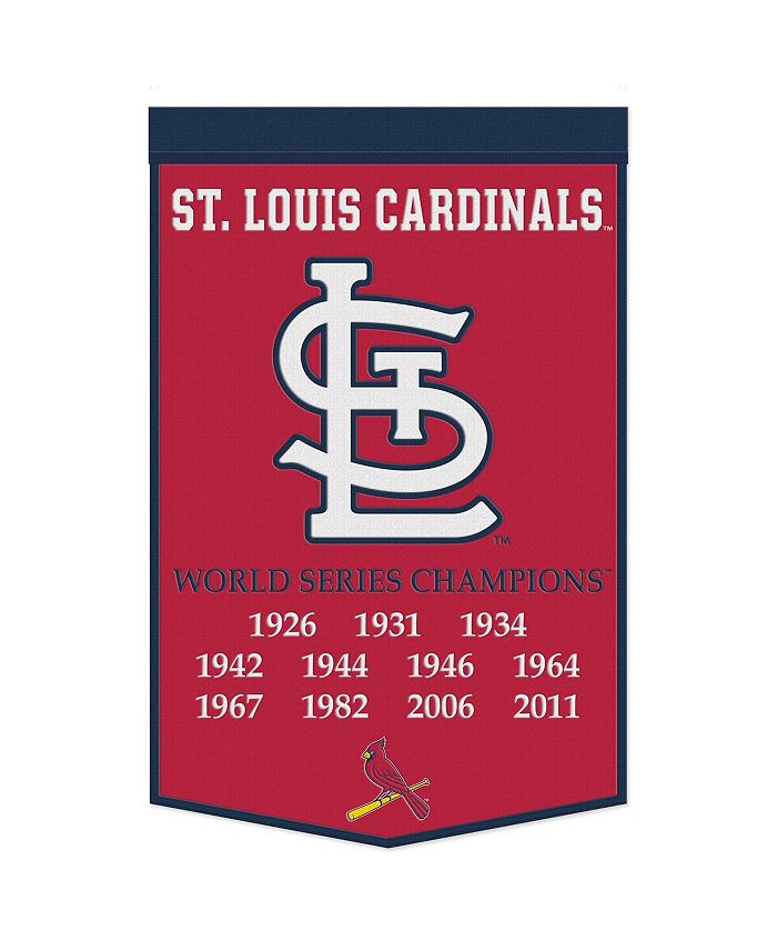 Wincraft St. Louis Cardinals 24" x 38" Championship Banner - Macy's