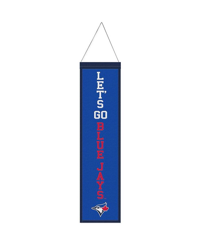 Wincraft Toronto Blue Jays 8" x 32" Slogan Wool Banner - Macy's