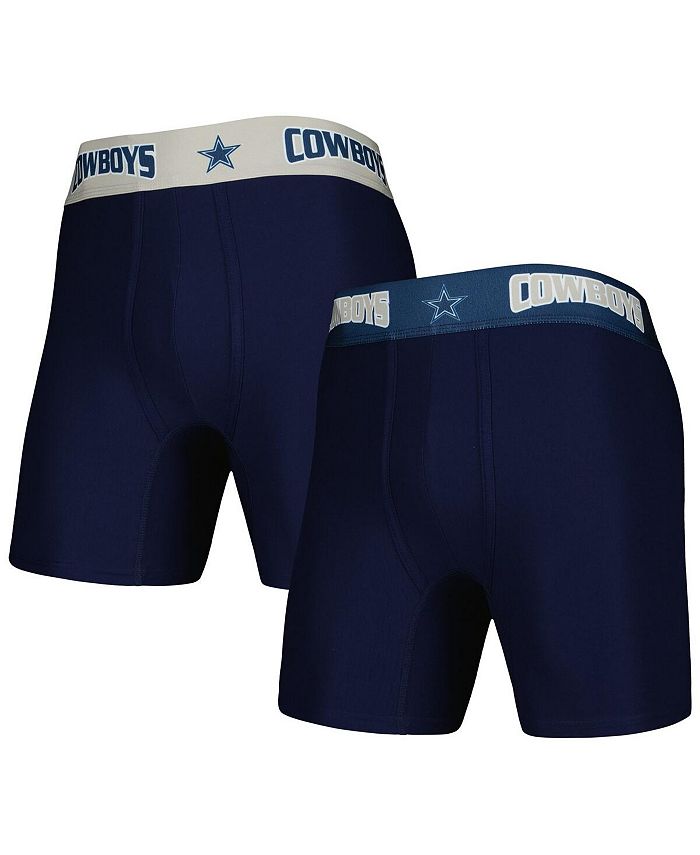 Concepts Sport Men's Navy Dallas Cowboys Breakthrough 2-Pack Boxer ...