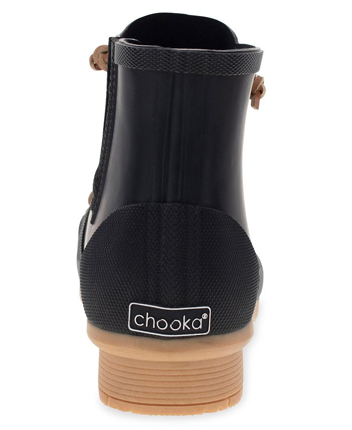 Chooka Women's Classic Lace Up Shortie Ankle Boot - Macy's