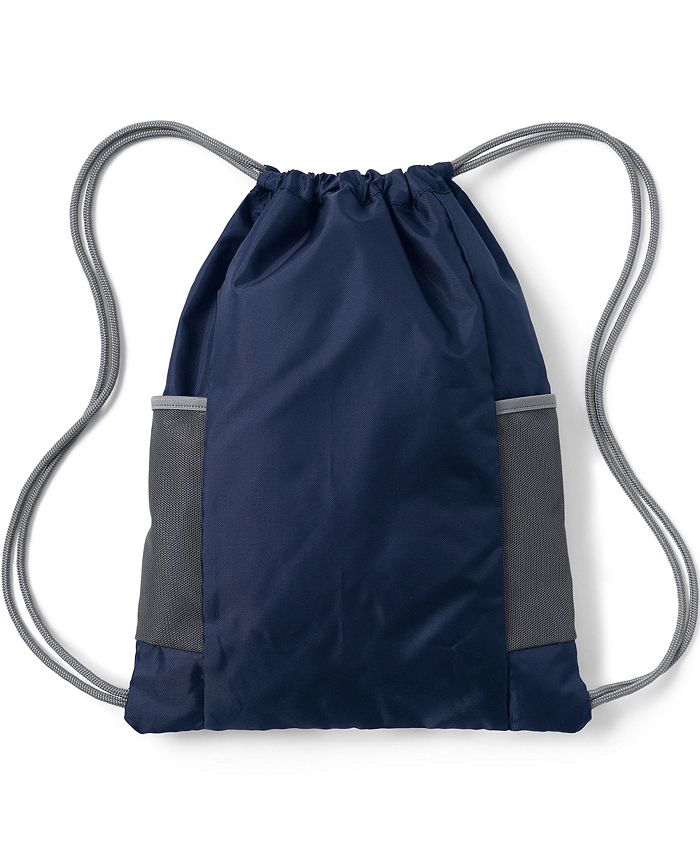 Lands' End School Uniform Kids Packable Drawstring Bag - Macy's