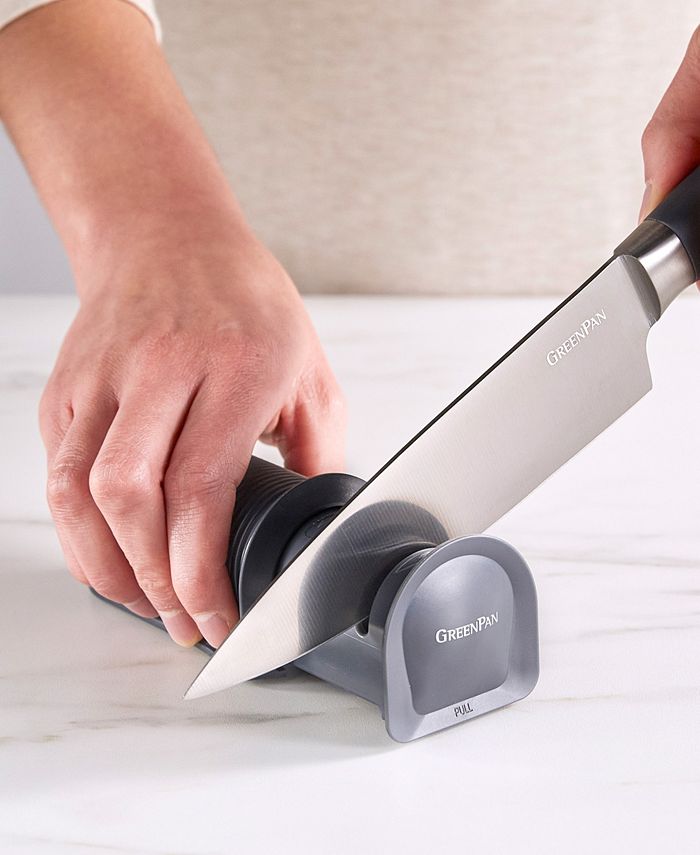 GreenPan Titanium 16-Piece Ultimate Knife Block Set - Macy's