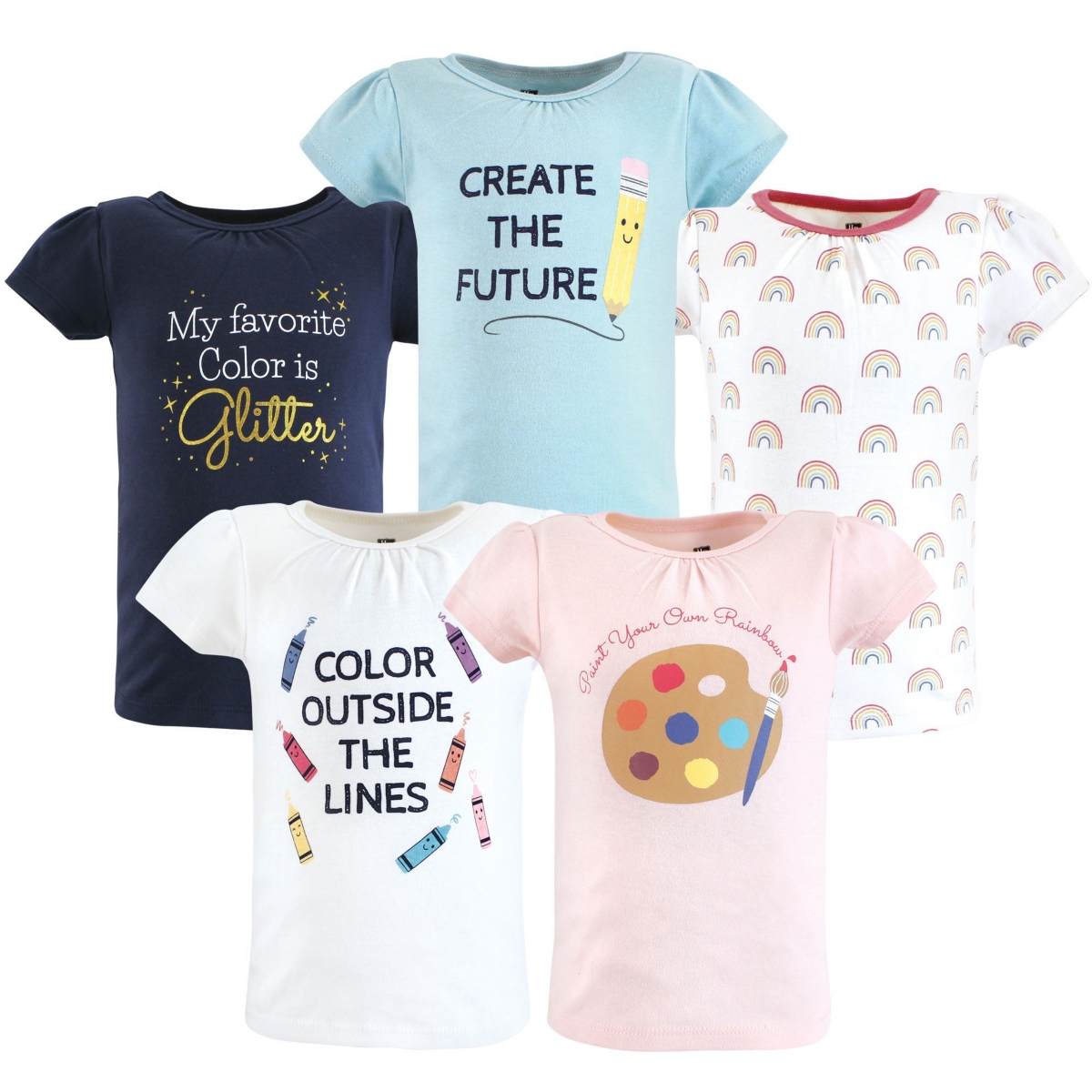 Click here for Hudson Baby Baby Girls Hudson Short Sleeve T-Shirt... prices