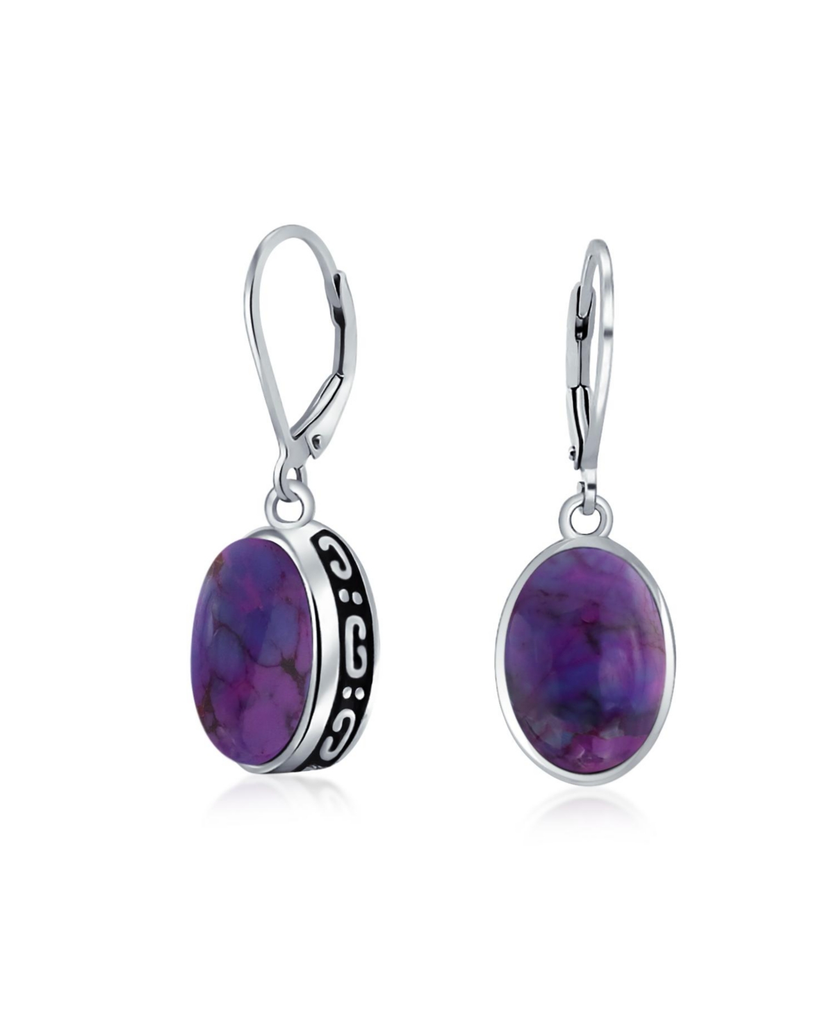 Click here for Bling Jewelry Sterling Silver 3.2CTW Blue Turquois... prices