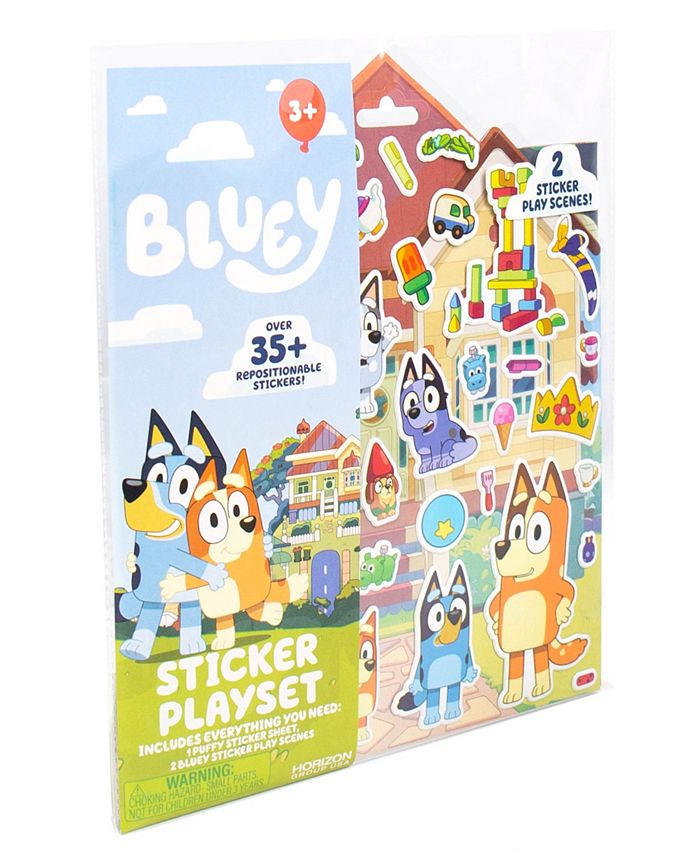 Bluey Sticker Play Set, 2 Pieces - Macy's