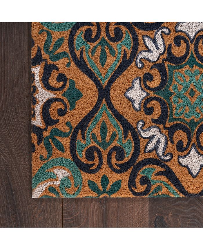 Nourison Home Nourison Medallion Door Mat - Macy's