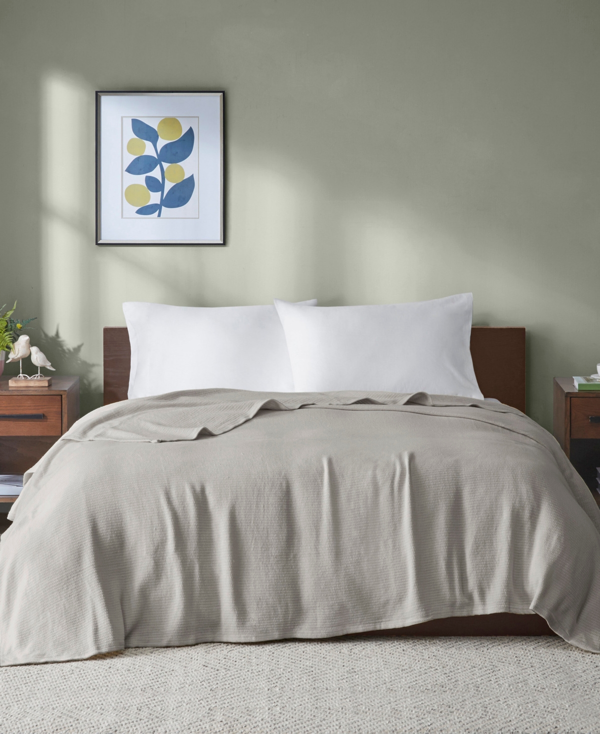 Click here for Madison Park Freshspun Basketweave Cotton Blanket... prices