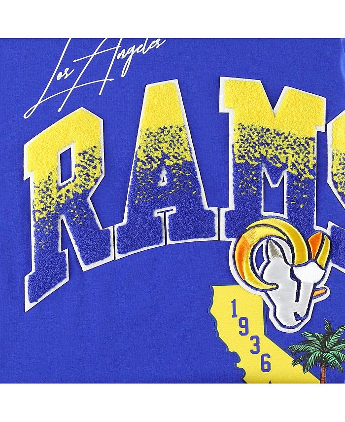 Pro Standard Men's Royal Los Angeles Rams Hometown Collection T-shirt ...