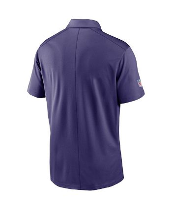 Nike Men's Purple Baltimore Ravens Sideline Victory Performance Polo ...