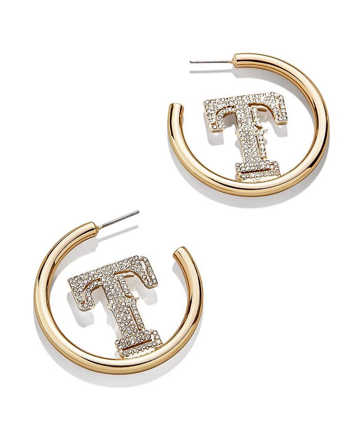 Baublebar Women's Texas Rangers Hoops Earrings - Macy's