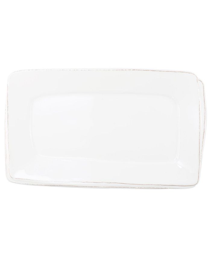 VIETRI Melamine Lastra Rectangular Platter 1" - Macy's