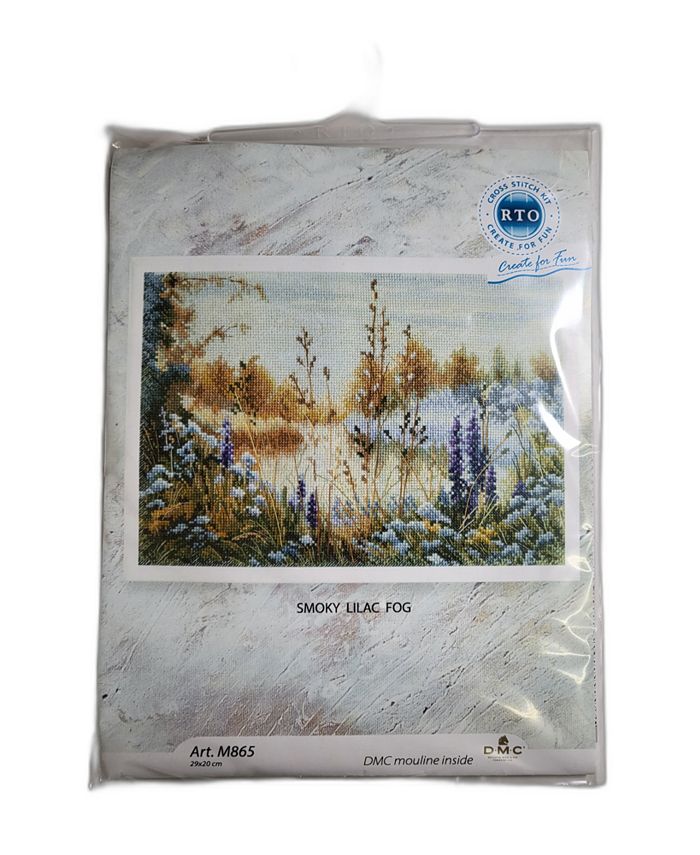 RTO Smoky lilac fog M865 Counted Cross Stitch Kit - Macy's