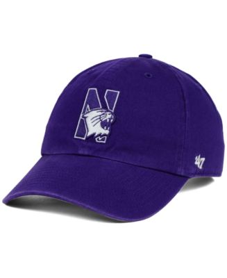 '47 Brand Northwestern Wildcats Clean-Up Cap - Macy's