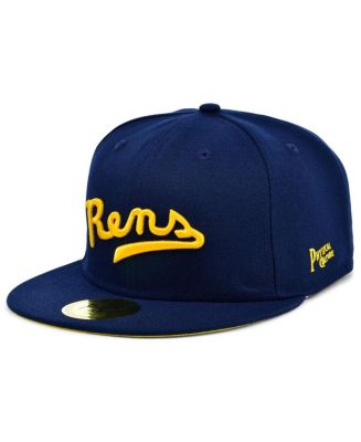 Men's Physical Culture Navy New York Rens Black Fives Fitted Hat - Macy's