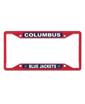 Wincraft Columbus Blue Jackets Chrome Colored License Plate Frame - Macy's