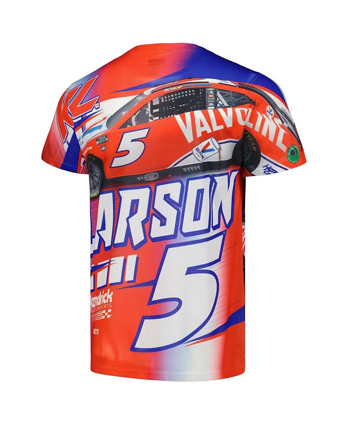 Hendrick Motorsports Team Collection Men's White Kyle Larson Valvoline ...