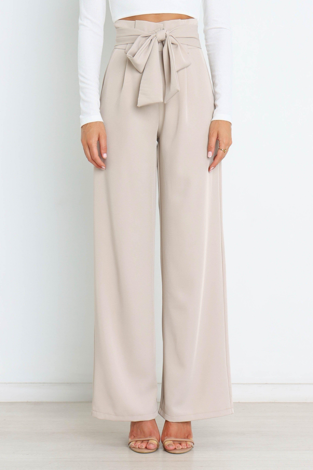 Click here for Petal and Pup Womens Kieran Pants - Beige prices
