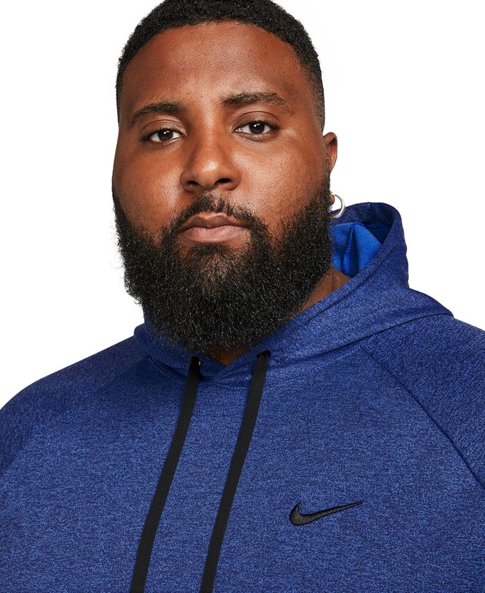 Nike Men's Therma-FIT Long-Sleeve Logo Hoodie - Macy's