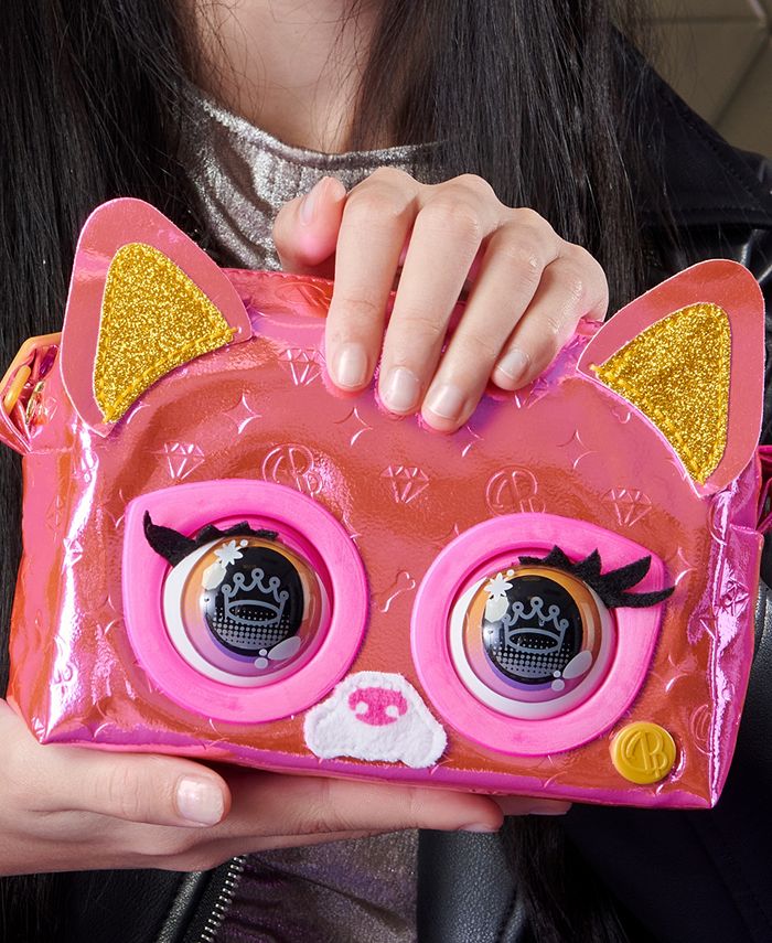 Purse Pets Metallic Mood Flashy Frenchie, Interactive Pet Toy and ...